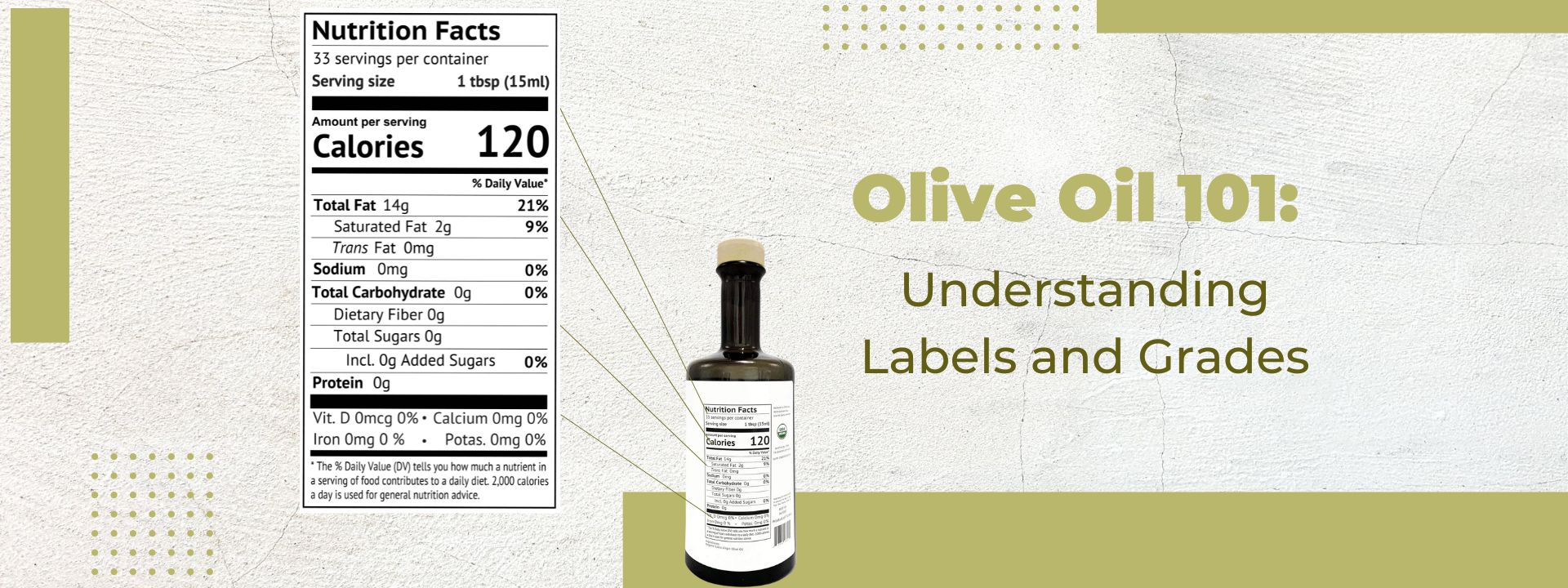 Olive Oil 101: Understanding Labels, Grades, and Benefits